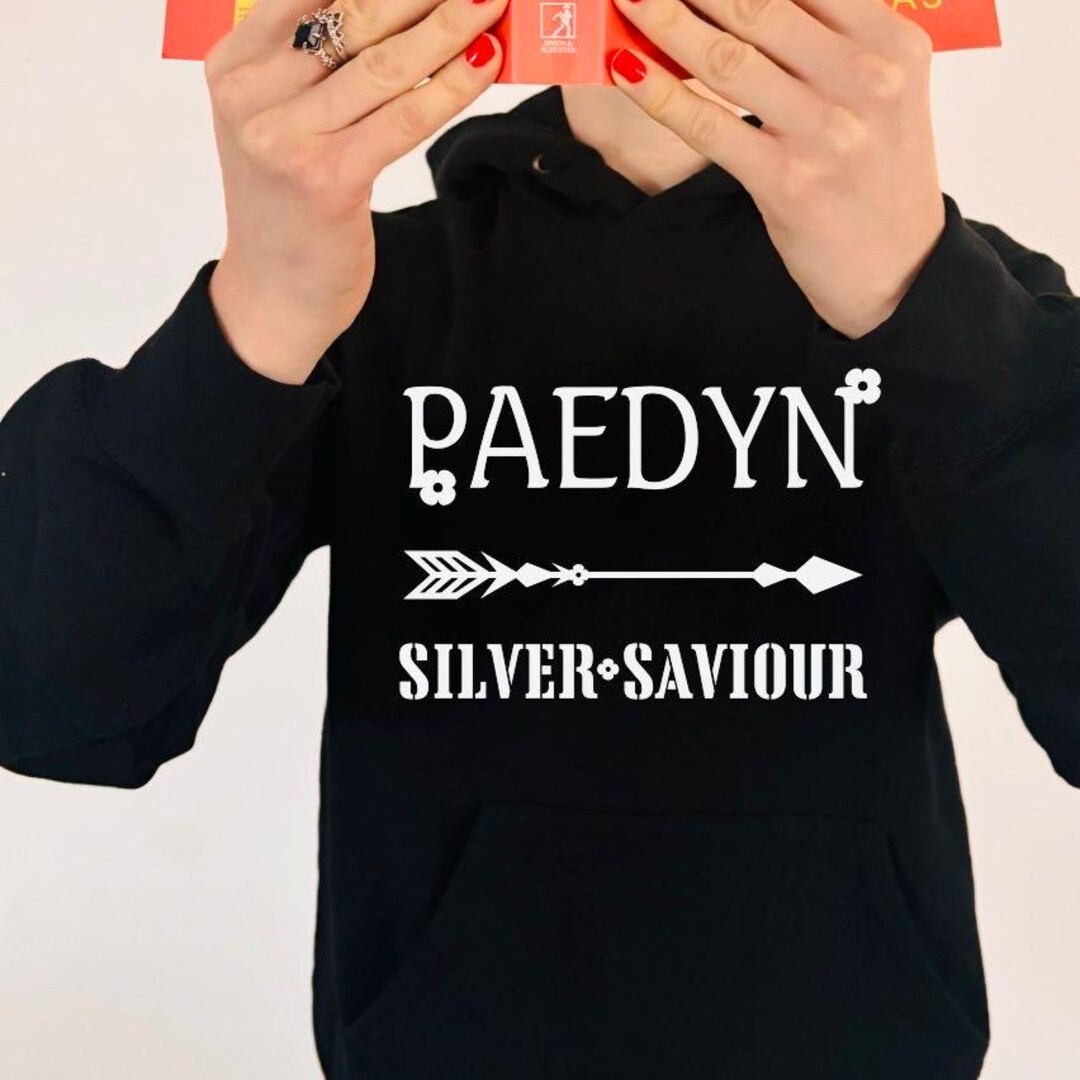 Paedyn Gray Silver Saviour Powerless and Reckless Hoodie - Etsy