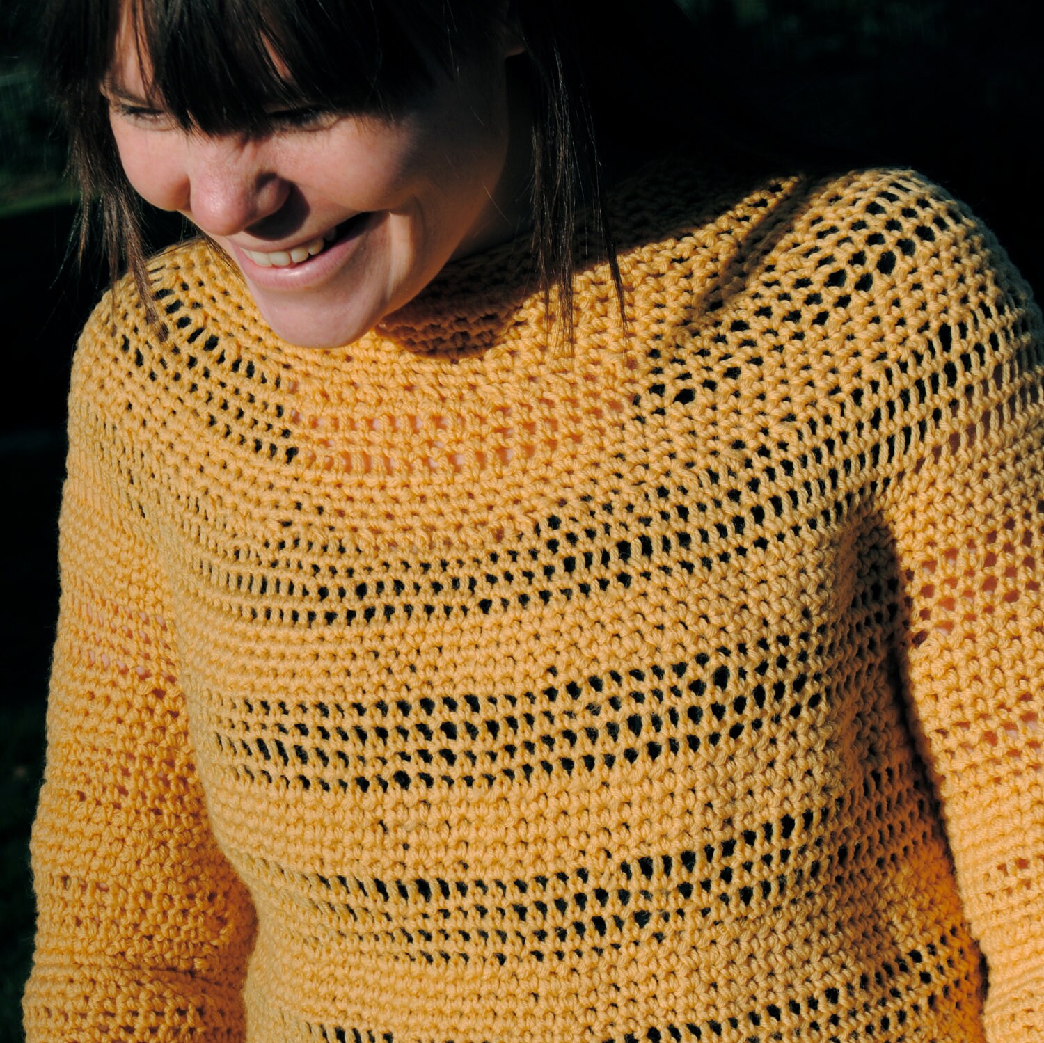 Crochet Pattern Women's January Pullover - Etsy