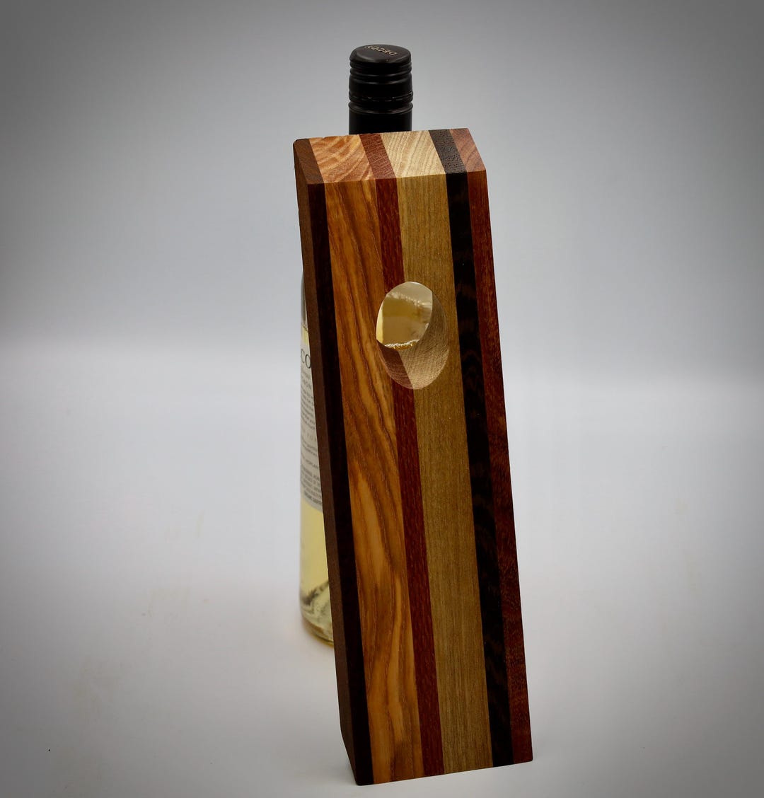 Exotic Wood Bottle Balancer/holder - Etsy