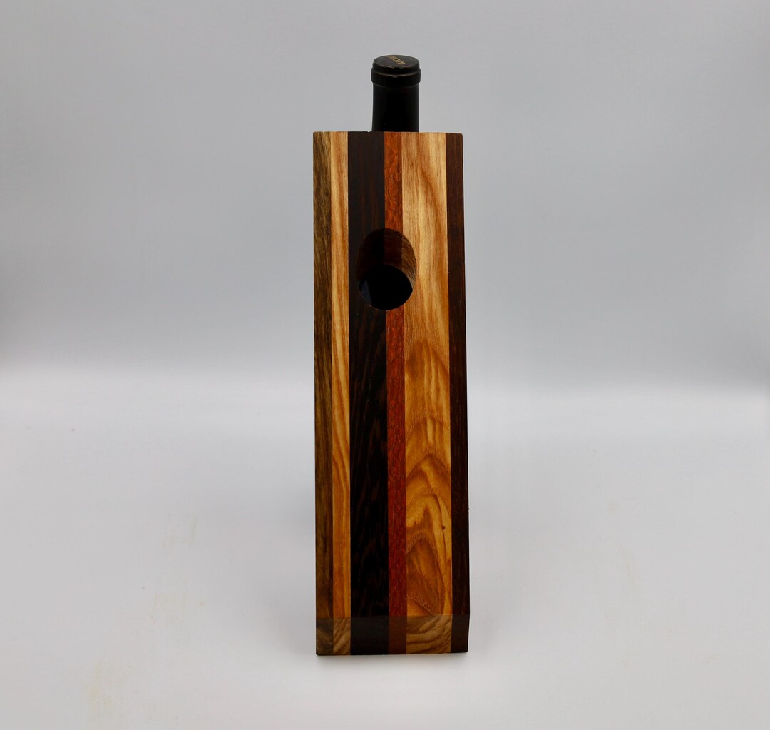 Exotic Wood Bottle Balancer/holder - Etsy