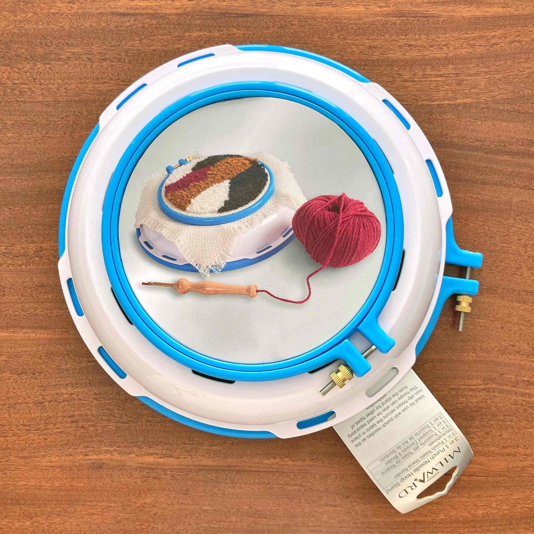 The Milward 3 in 1 Punch Needle Hoop Stand- 6" and 9" - Etsy