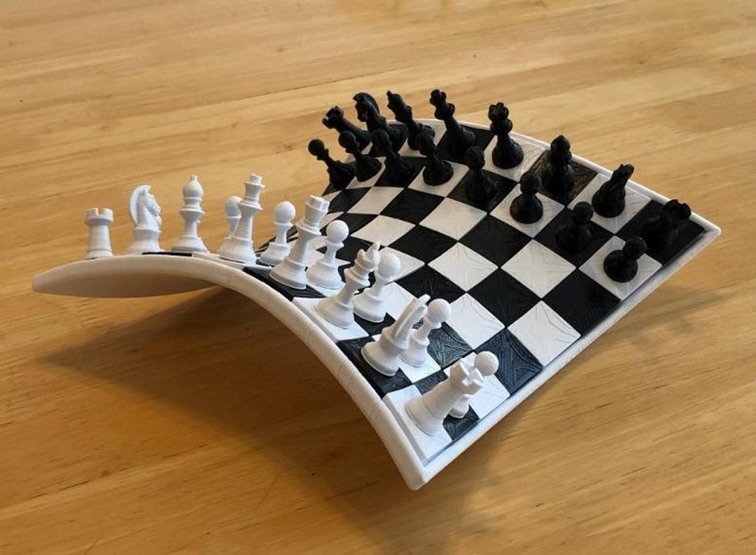 3D Chess Print File, 3D Chess, 3D Chess Stl, 3D Print File for 3D ...