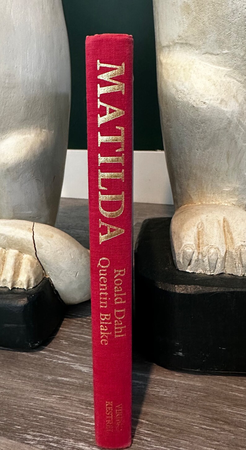 First Edition Matilda, by Roald Dahl - Etsy