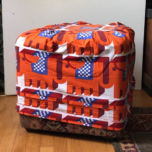 Ottoman Slipcover - Etsy