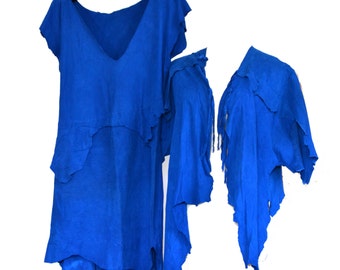 Buckskin dress | Etsy