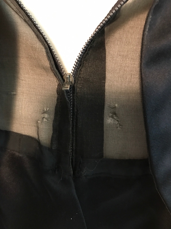 1950s Maxwell Shieff Little Black Dress Petal Dress … - Gem