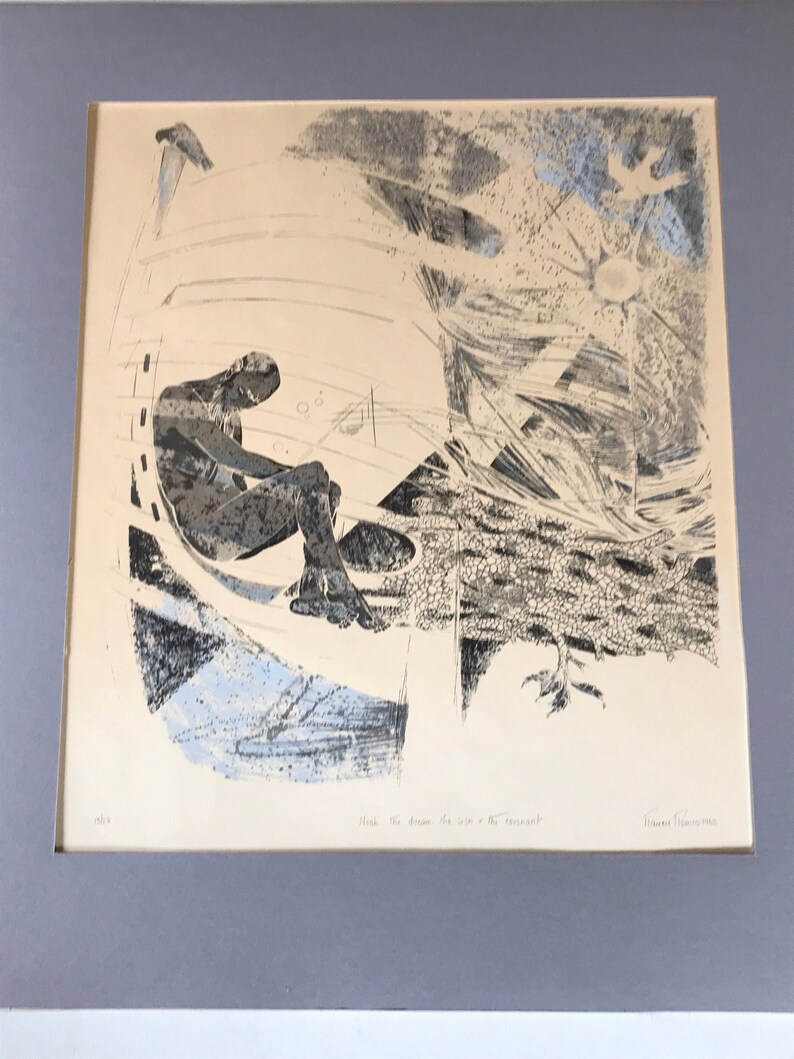 Nancy Nemec Silkscreen Print Signed 1965 - Etsy