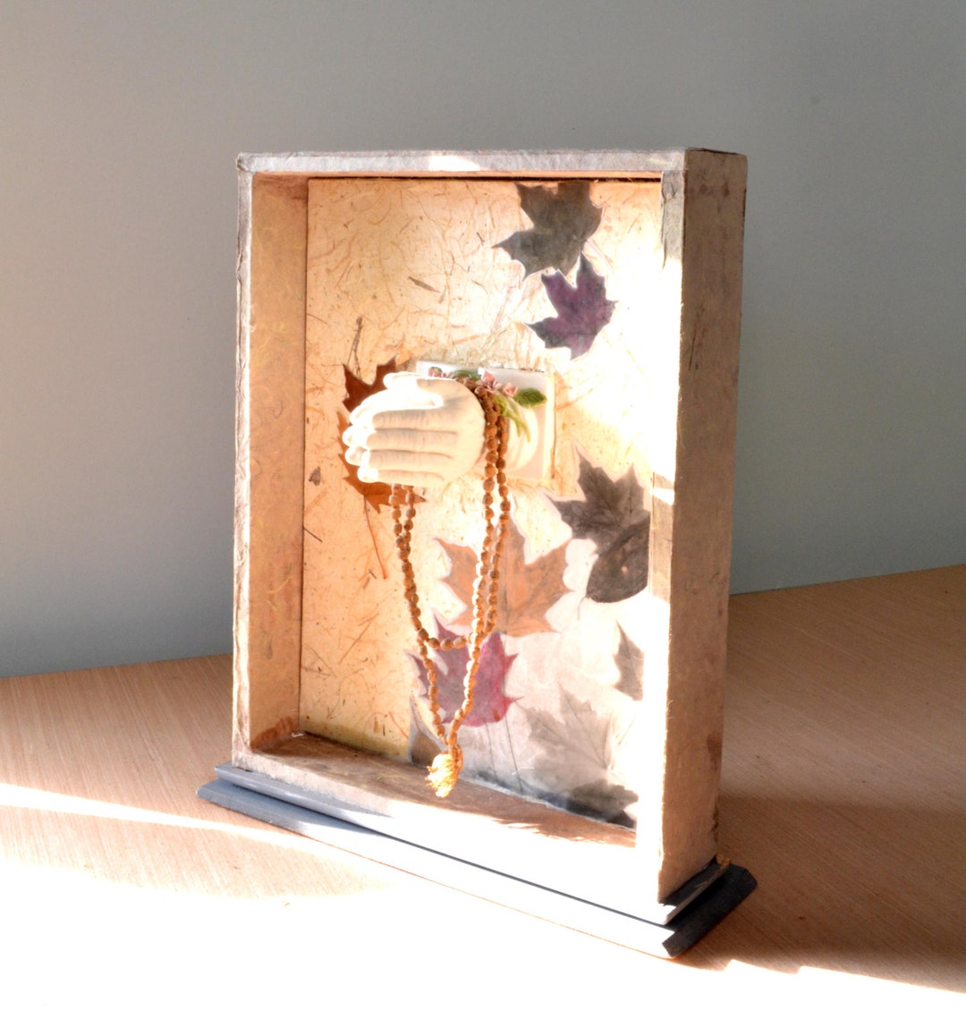 Prayer Hands Meditation Altar Box Shrine - Etsy