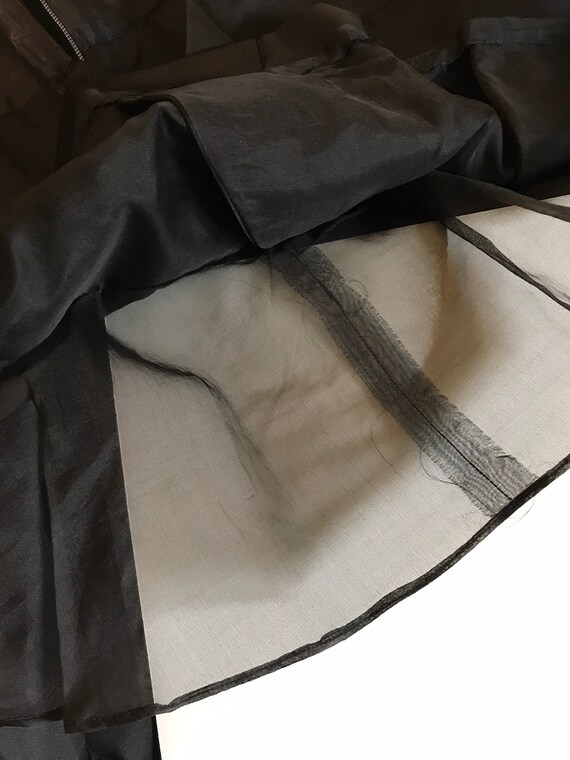 1950s Maxwell Shieff Little Black Dress Petal Dress … - Gem