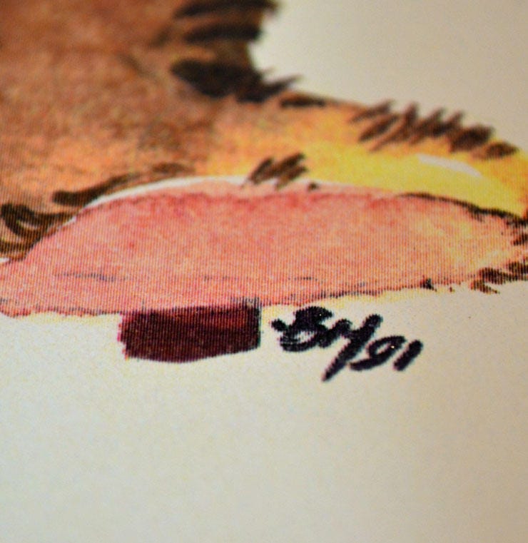 Bear Balloon Print Signed and Numbered - Etsy
