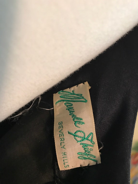 1950s Maxwell Shieff Little Black Dress Petal Dress … - Gem