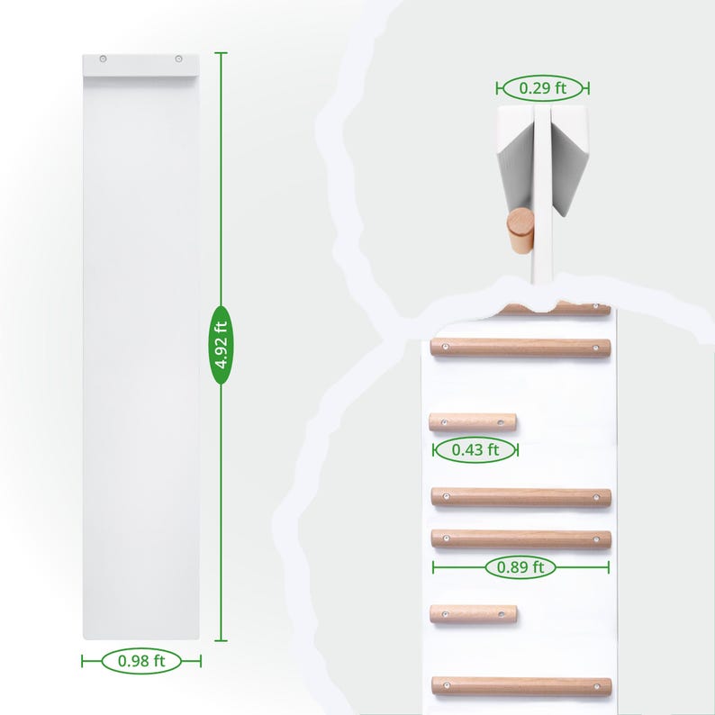 Montessori Climbing Ramp Slide Combo, Toddler Slide, Indoor Play Gym ...