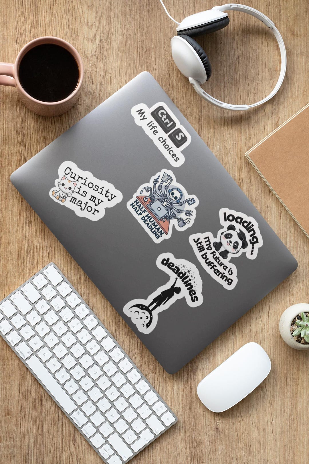College Student Sticker, Study Hard Sticker, Deadline Sticker ...