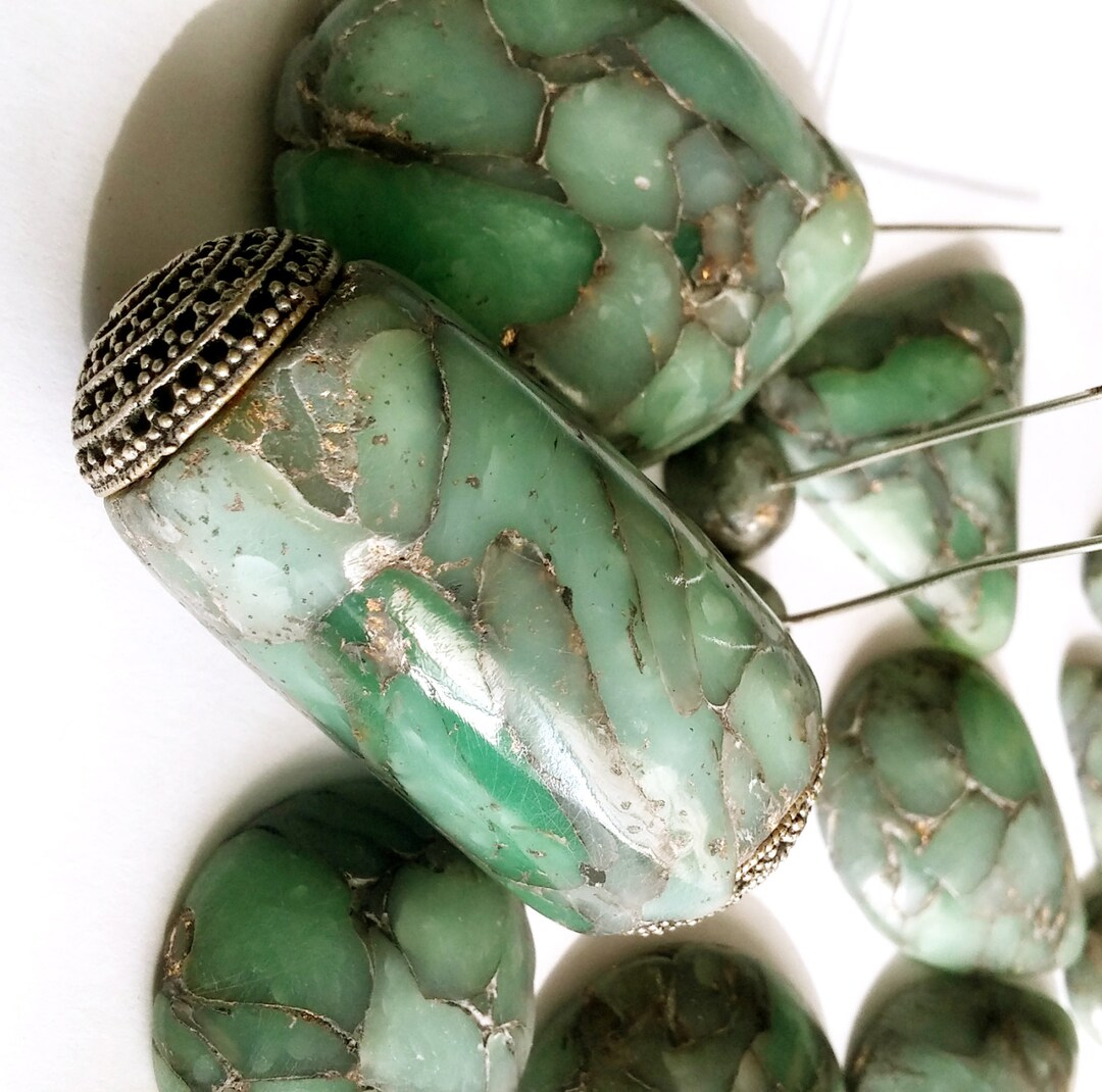 Polymer Clay Tutorial Faux Raw Emerald With Gold Inclusion - Etsy