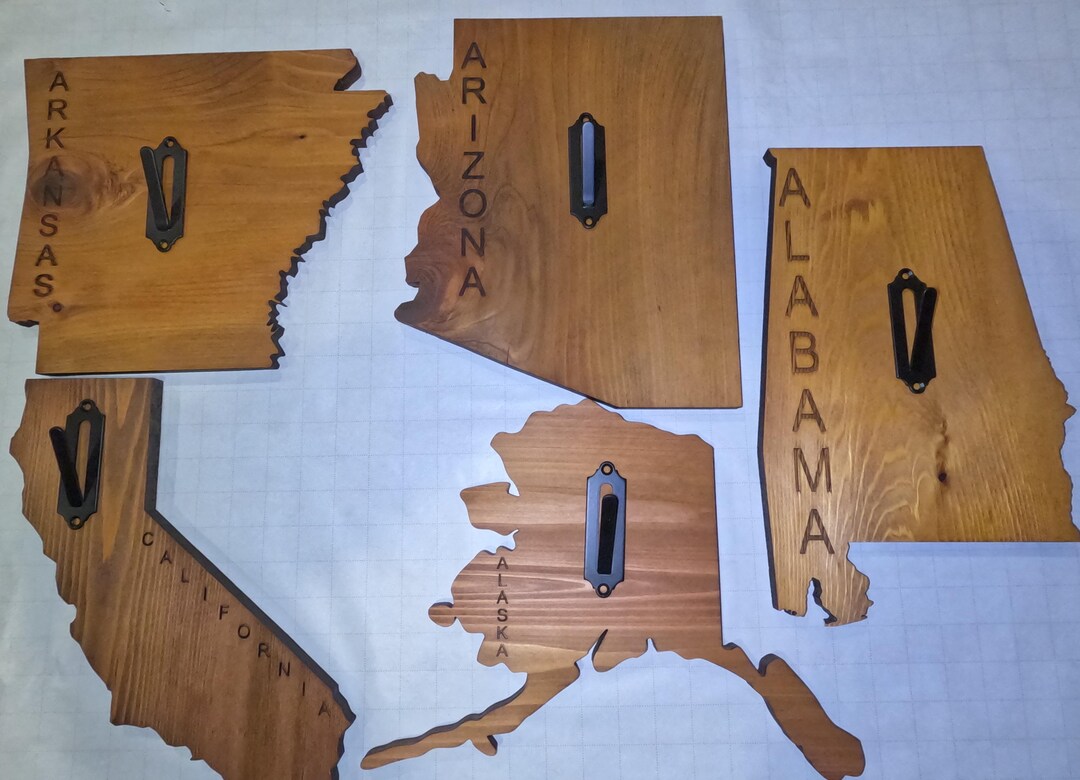 Euro Mount Plaque - Wood - Etsy