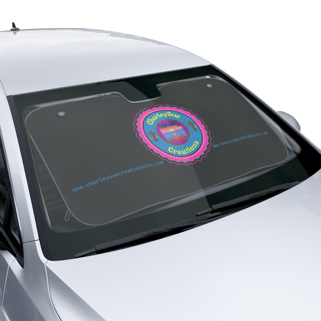 Car Sun Shades, Personalized Vehicle Sunshade for Customization, Car ...