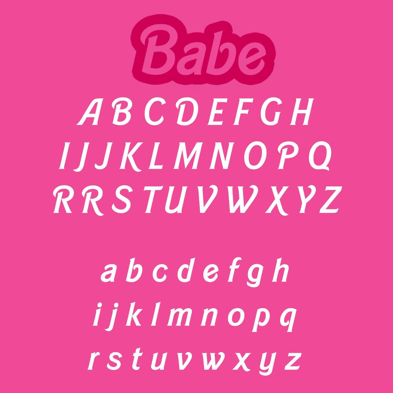 4 Dolly, Babe Font Pack - OTF and TTF - Canva & Cricut Software ...