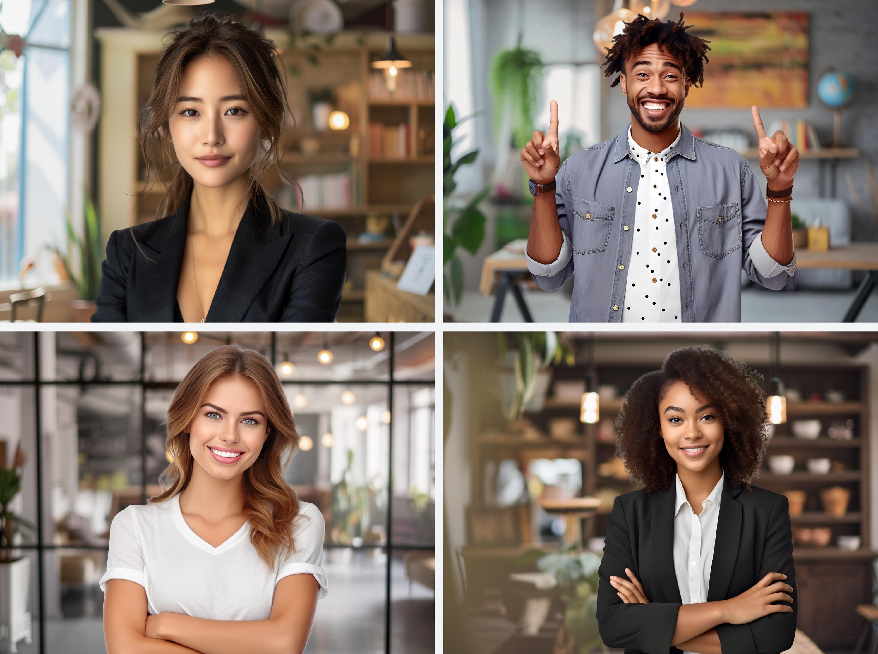 100+ Modern Office Backdrops for Professional Headshots & Business ...