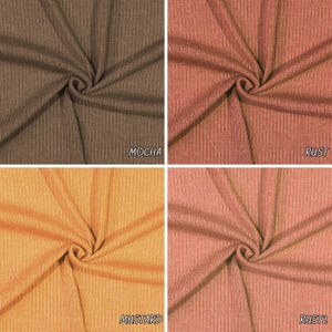 Rib Knit Fabric. Bella Rib Hacci Rib. Light and Rib Sweater. Fabric for ...