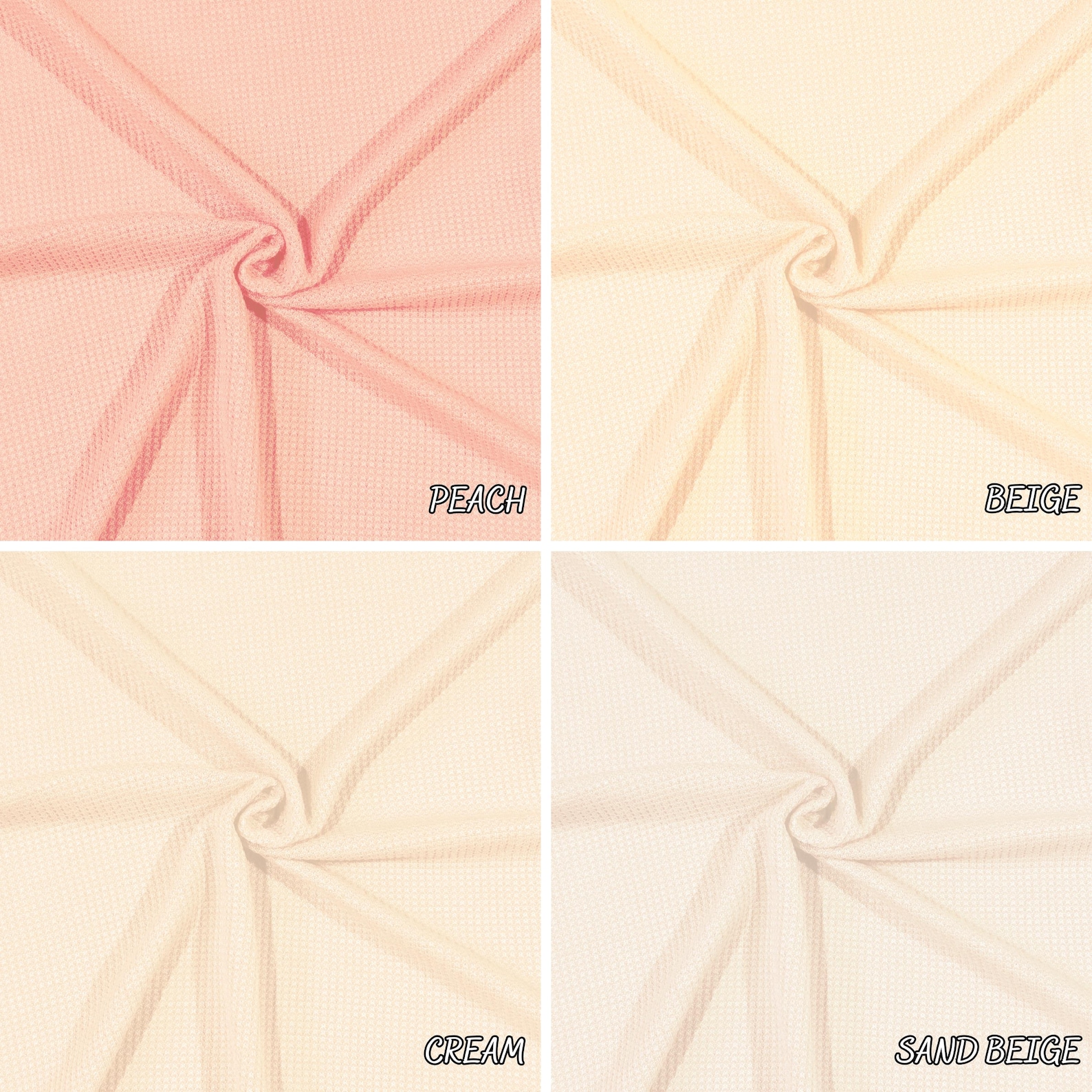 Knitted Waffle Fabric. Thermo-pd Fabric. Soft Comfortable Brushed ...