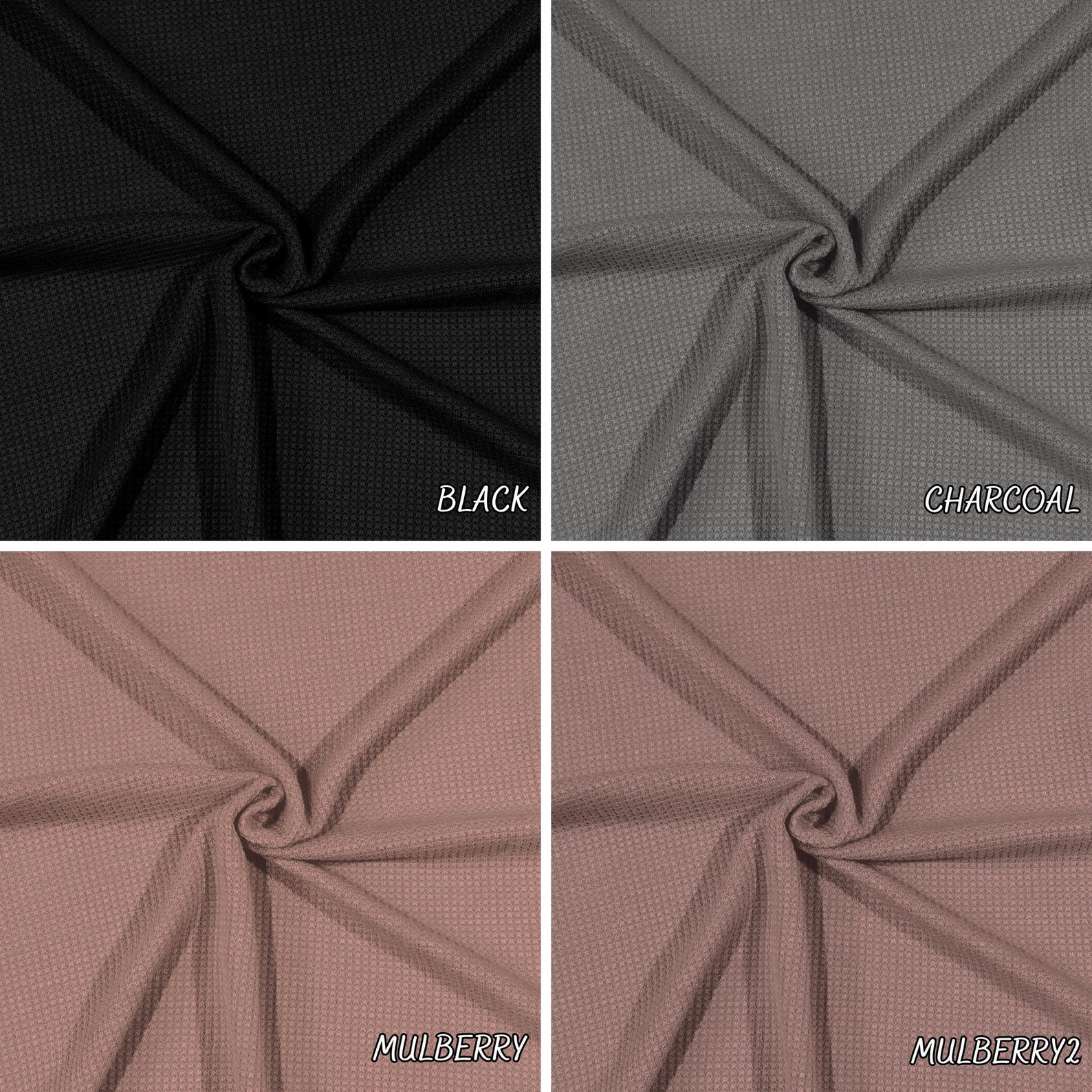 Knitted Waffle Fabric. Thermo-pd Fabric. Soft Comfortable Brushed ...