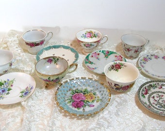 Mismatched teacup | Etsy