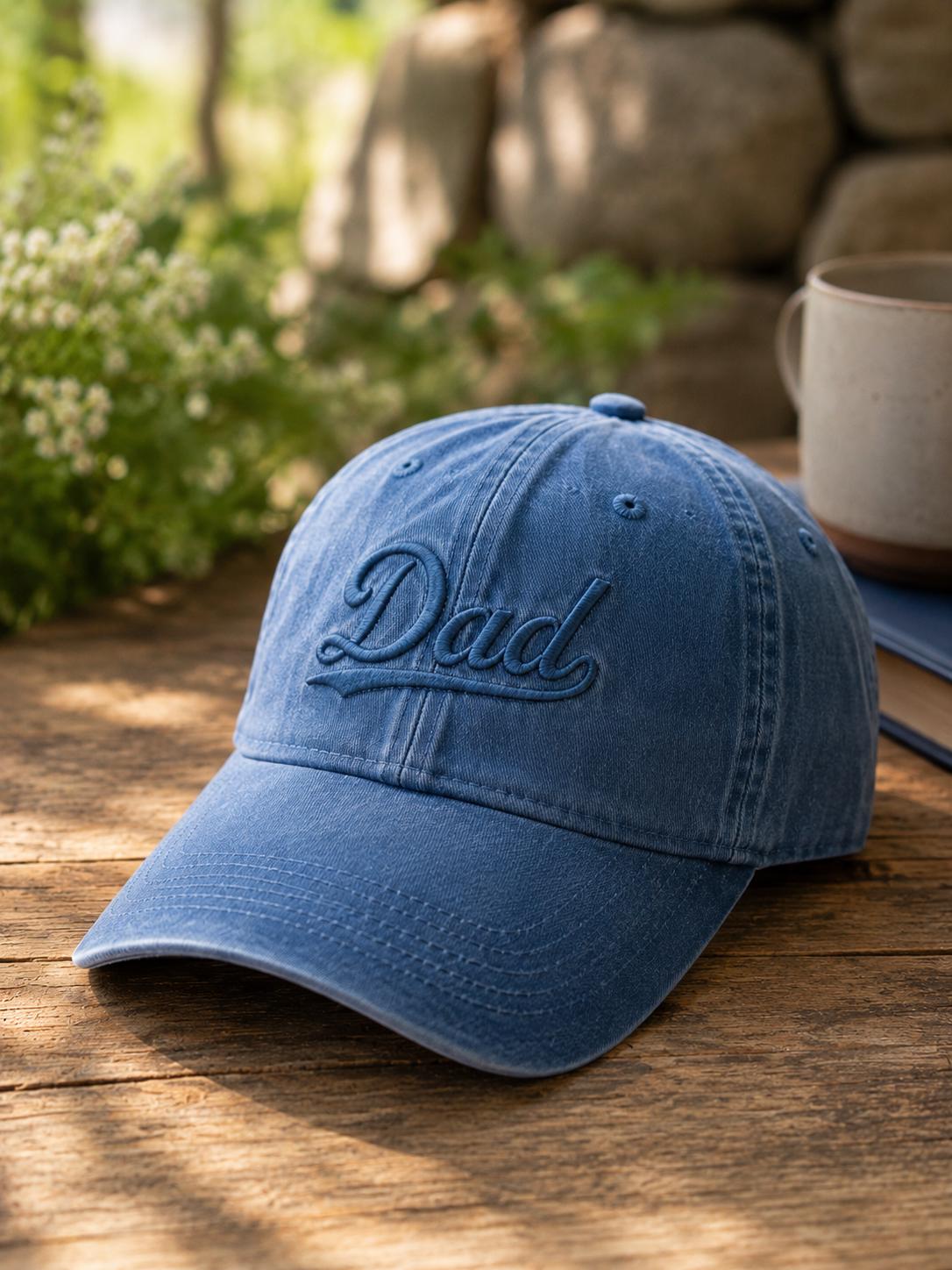 Vintage Dad Hat - Embroidered Cotton Baseball Cap – Father’s Day Gift ...