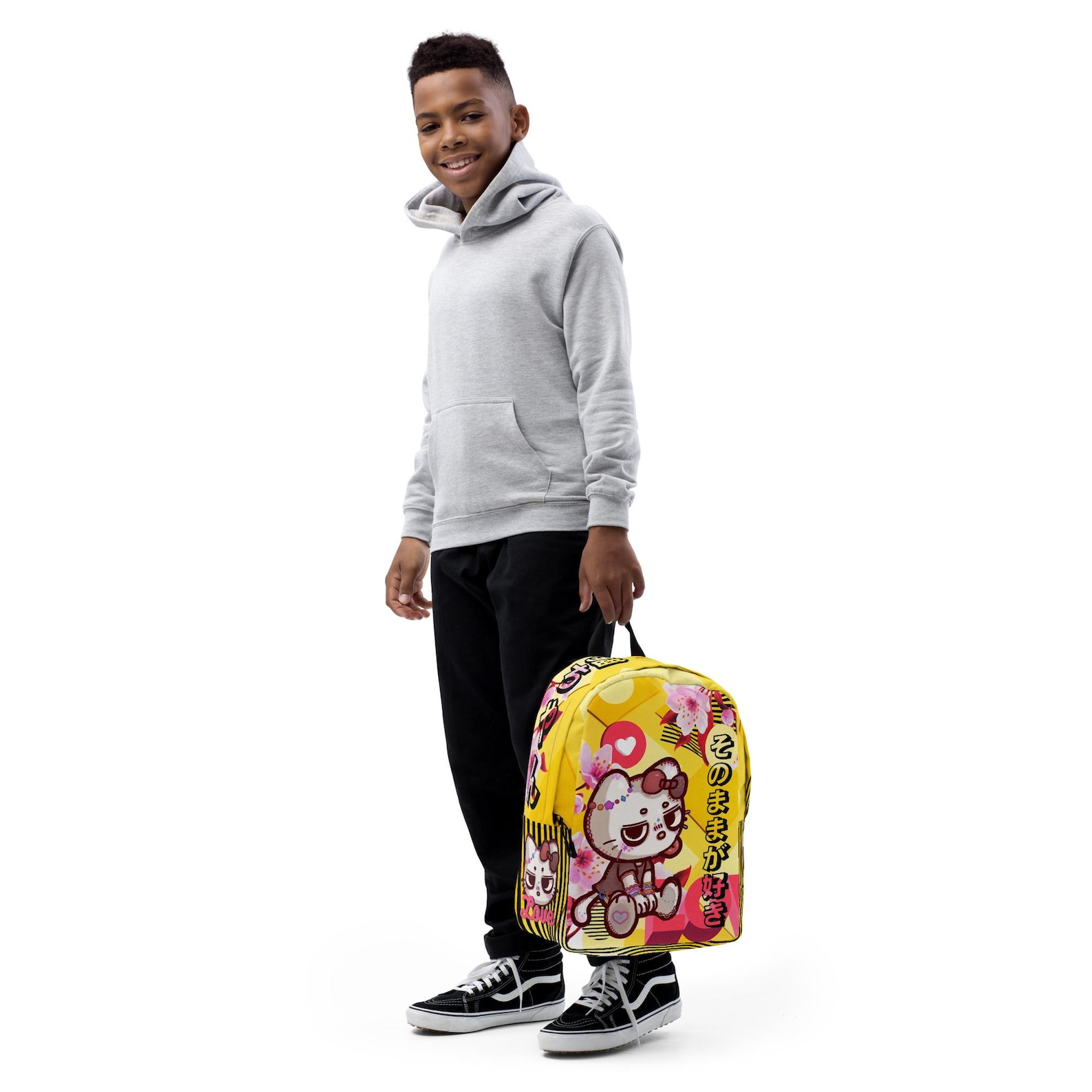Unique Designer Backpack | Cute Cat and Sakura Laptop Backpack || Tokyo ...