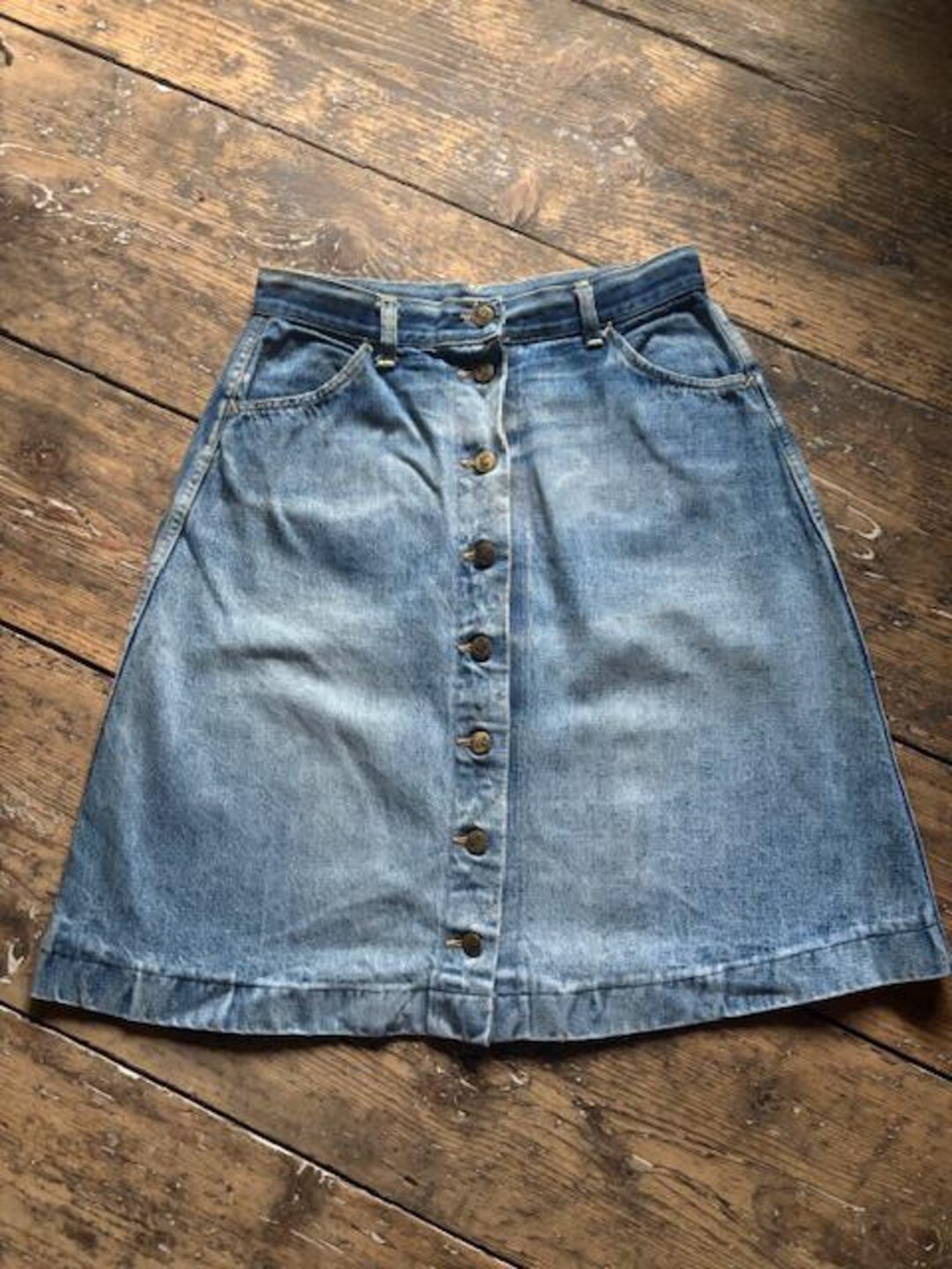 1970's Lee Denim A-line Skirt, 30, True Vintage - Etsy