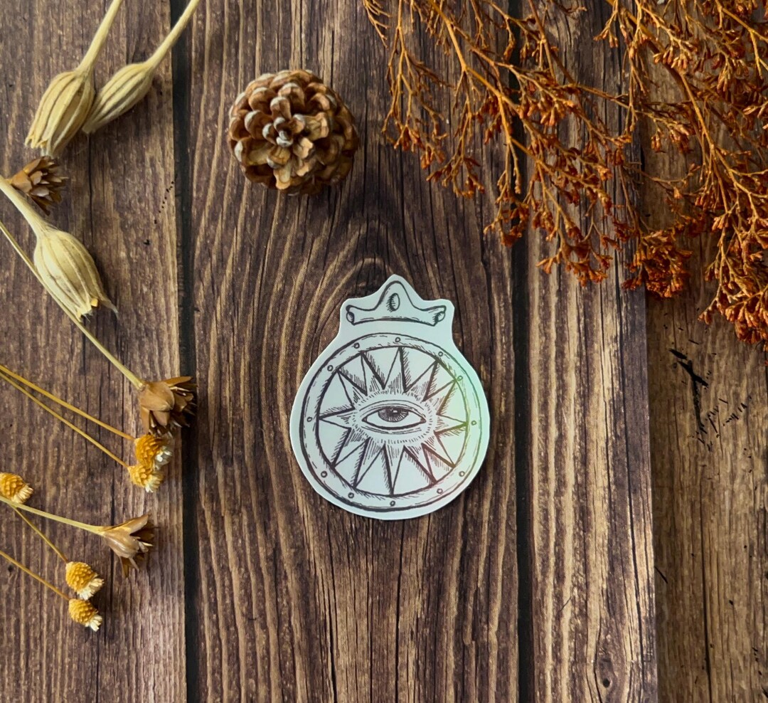 The Eye Holographic Sticker - Etsy