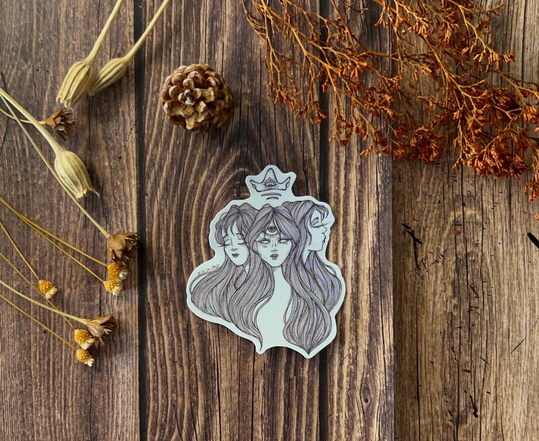 The Goddesses Holographic Sticker - Etsy