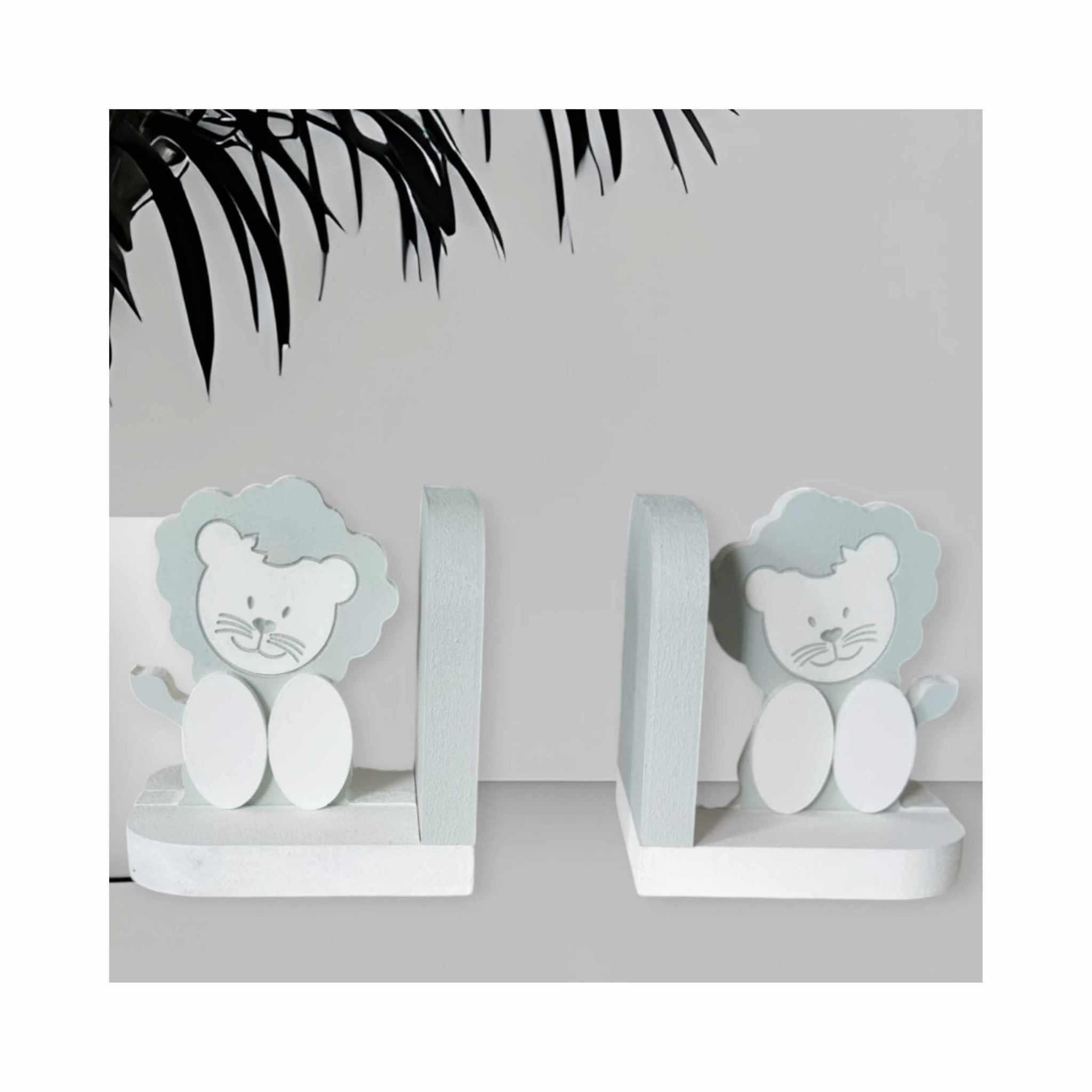 Bookends With Lion | Children's Bookends | Safari Theme Nursery ...
