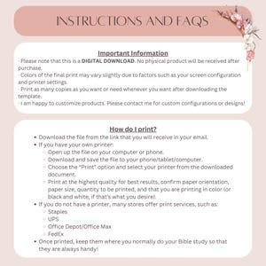 Condensed Autumn Colored Verse Mapping Printable, Bible Study Tool ...