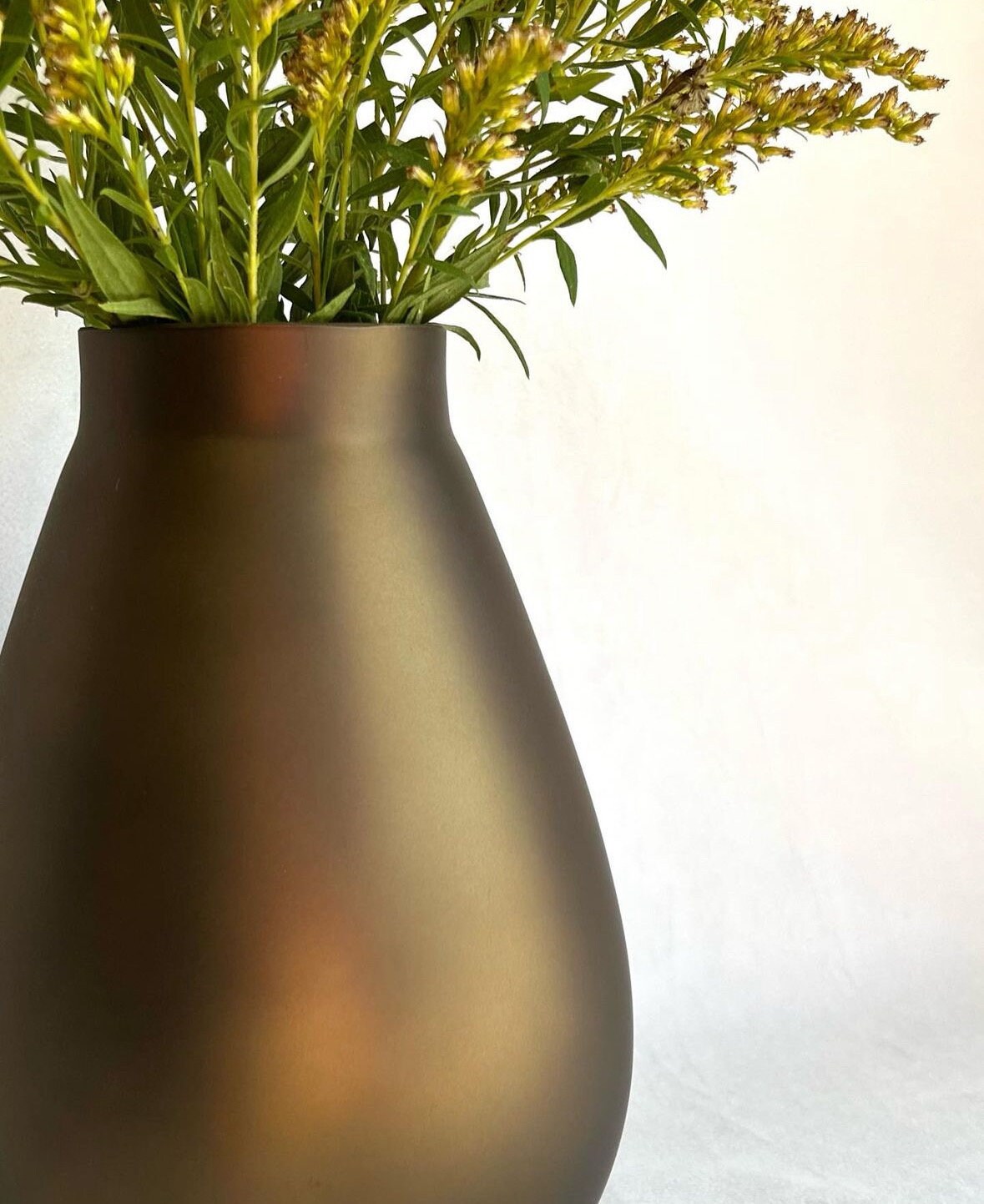 Smooth Bronze Vase - Etsy