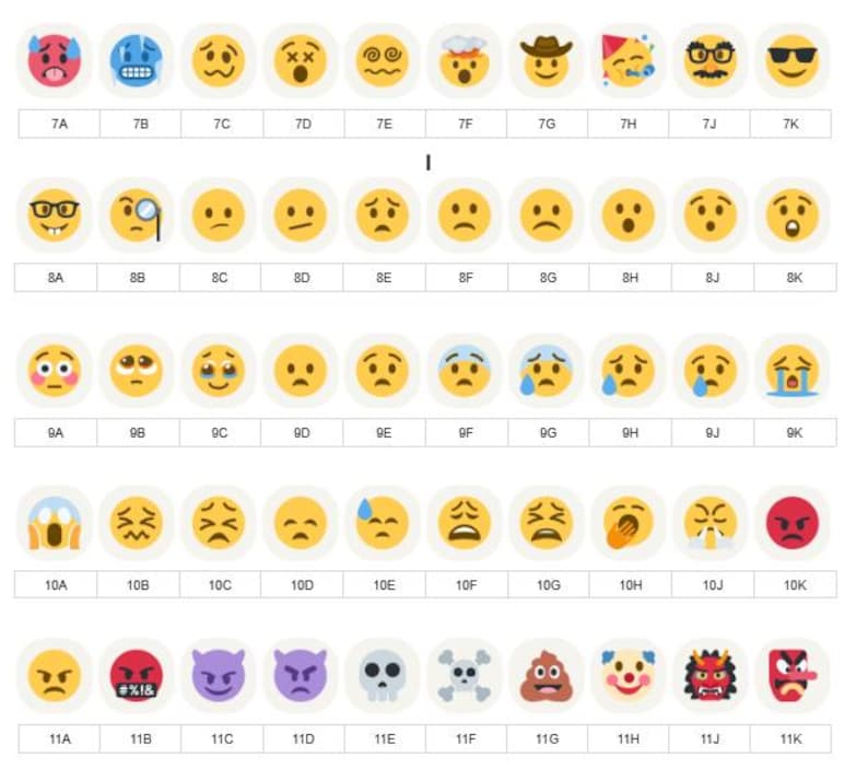 Emoji Magnets (set of 9) - Etsy