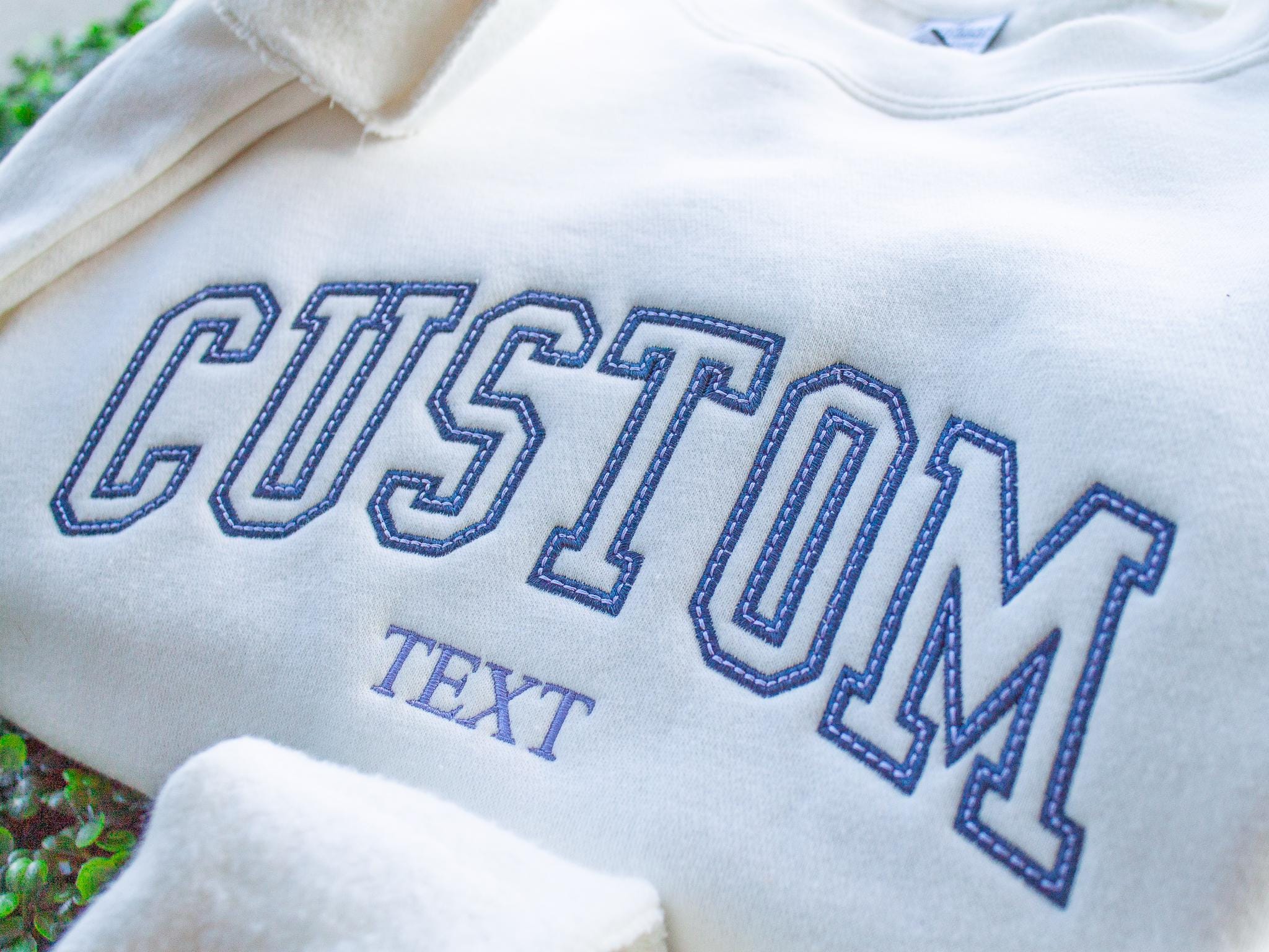 Custom Embroidery | Premium Work | Custom | Personalized Sweatshirt ...