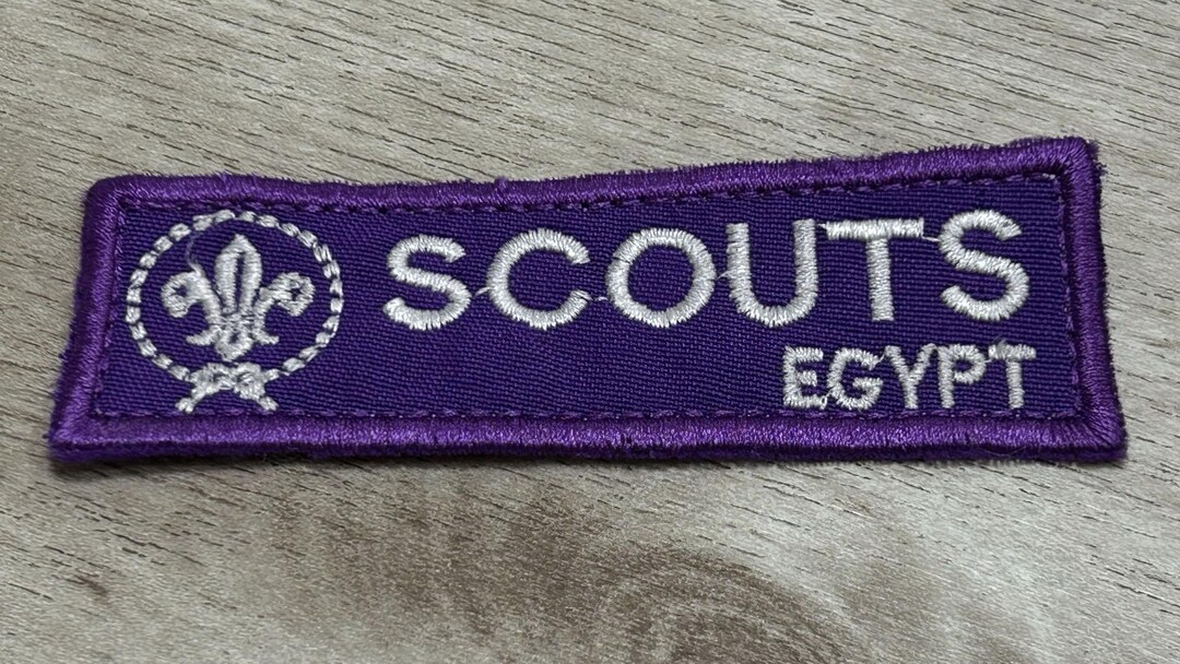 Egypt Scouts Chest Official Embroidery Badge Patch for Uniforms - Boy ...