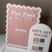 Let's Get Social Sign | QR Code Sign | Payment Sign | Business Social ...