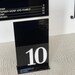 Acrylic Table Numbers | Wedding Table Numbers | Black Acrylic Table ...