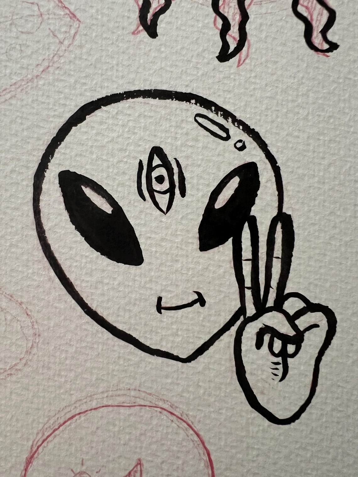 Digital Download Alien Wall Art | Downloading Printable Painting for ...