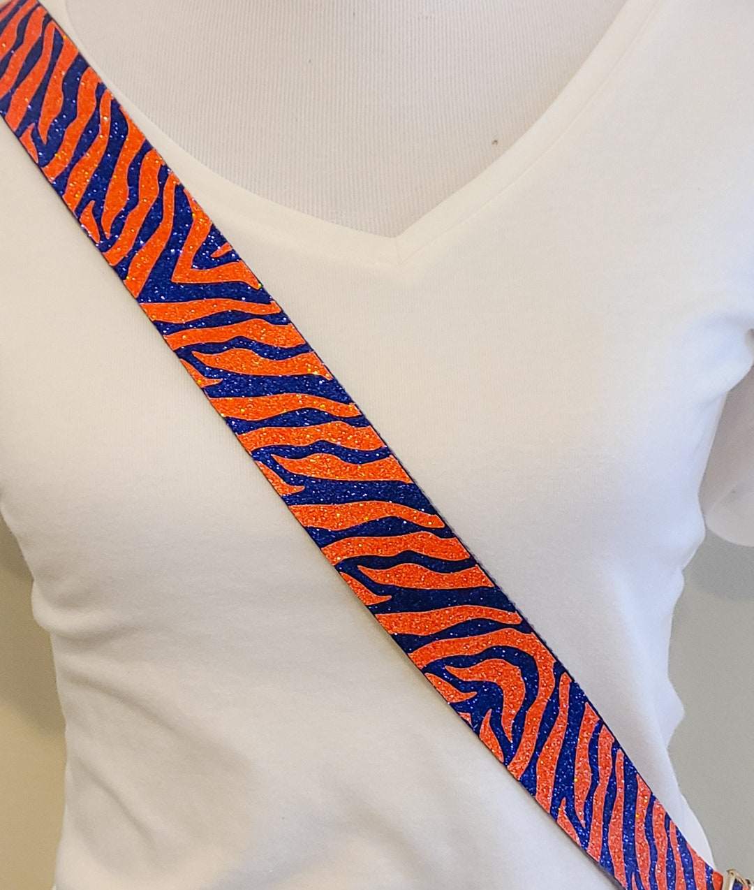 Glam Game Day Tigers Crossbody Strap - Etsy
