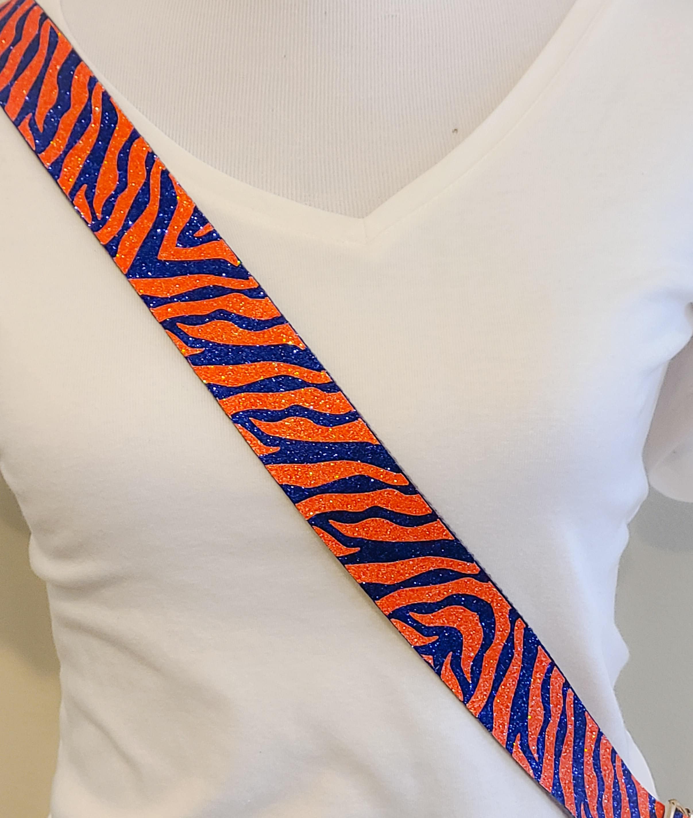 Glam Game Day Tigers Crossbody Strap - Etsy