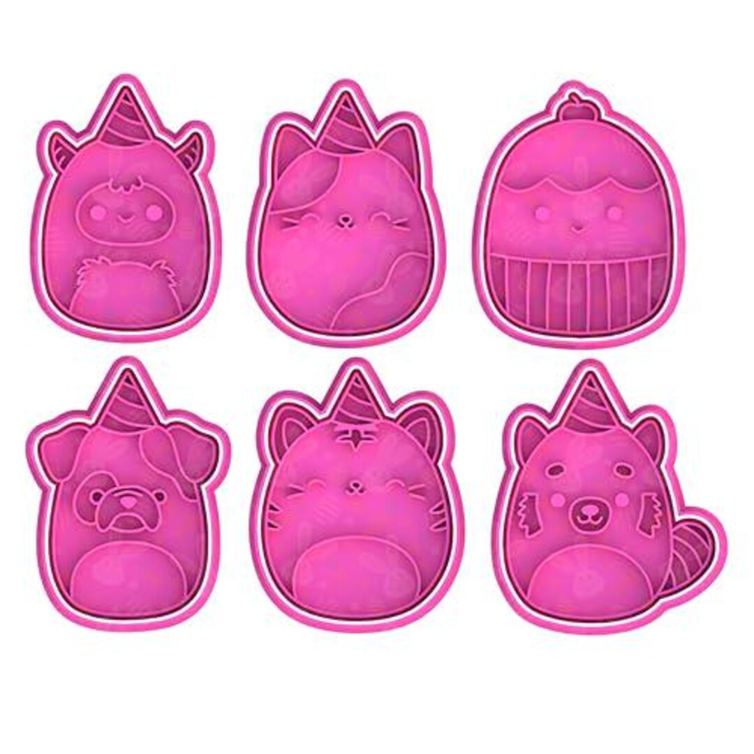 Stuffed Animal Squish Cookie Cutter & Stamp - Etsy