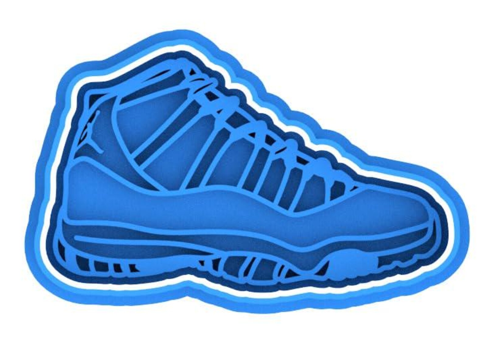 Basketball Shoe Sneaker Cookie Cutter & Stamp - Etsy