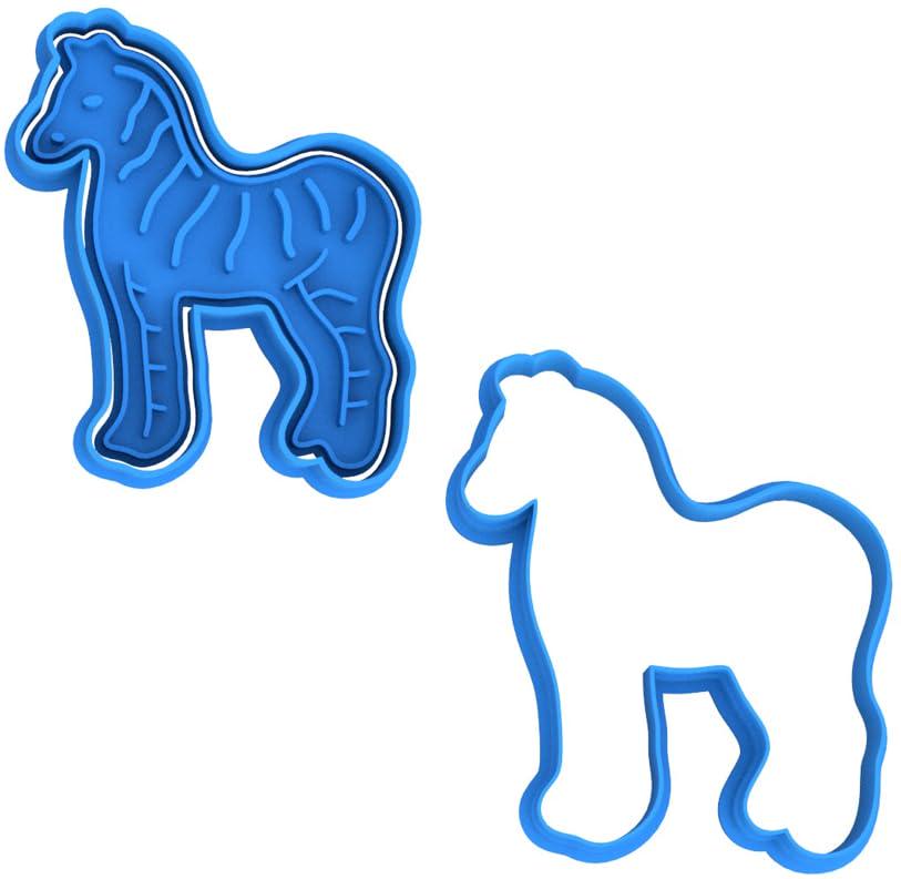 Animal Zoo Crackers Cookie Cutter & Stamp - Etsy