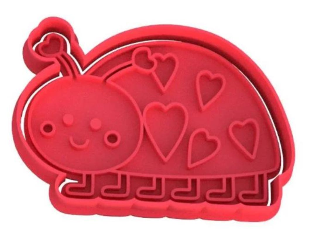 Valentine's Day Love Bug Cookie Cutter & Stamp - Etsy