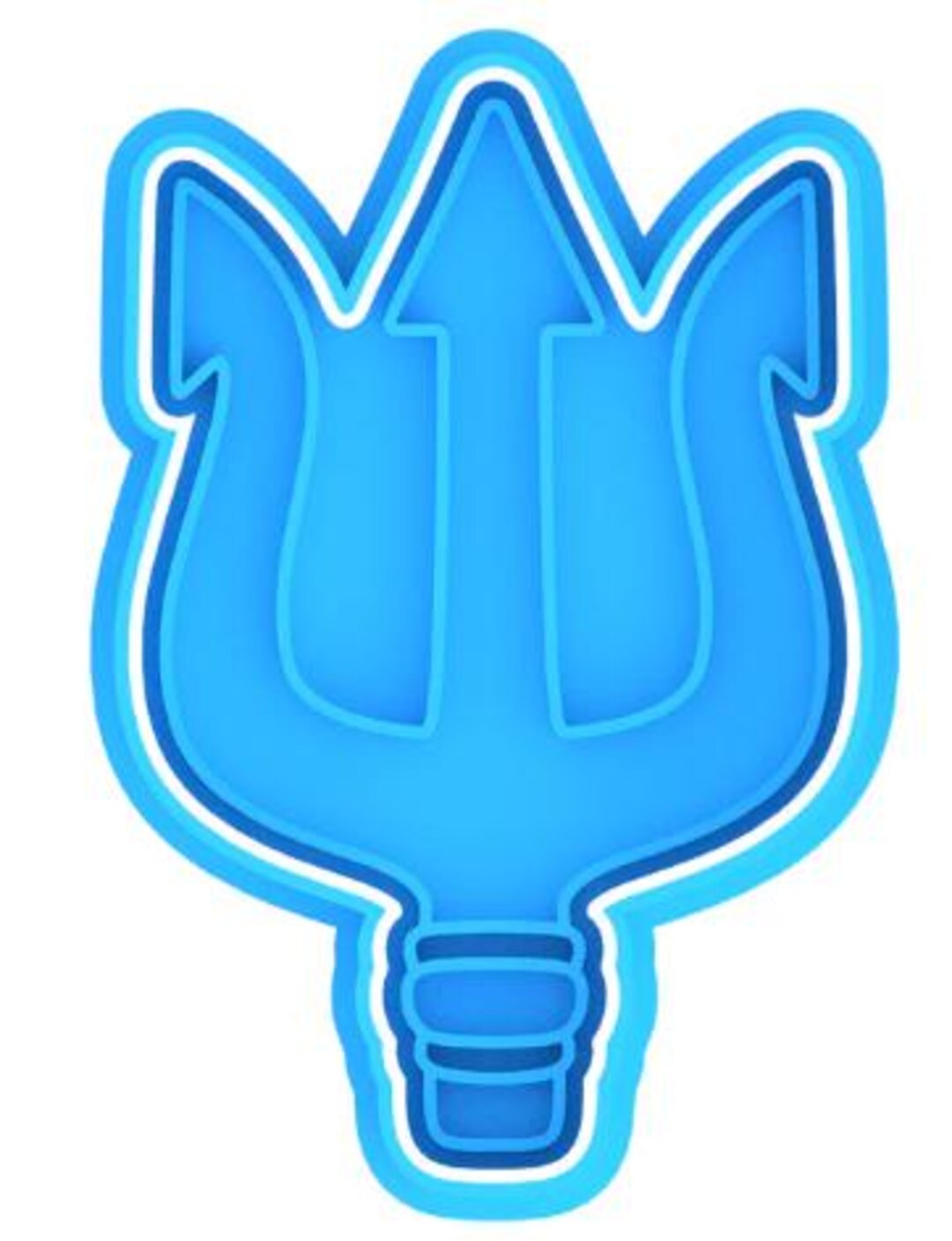 Poseidon Trident Cookie Cutter & Stamp - Etsy