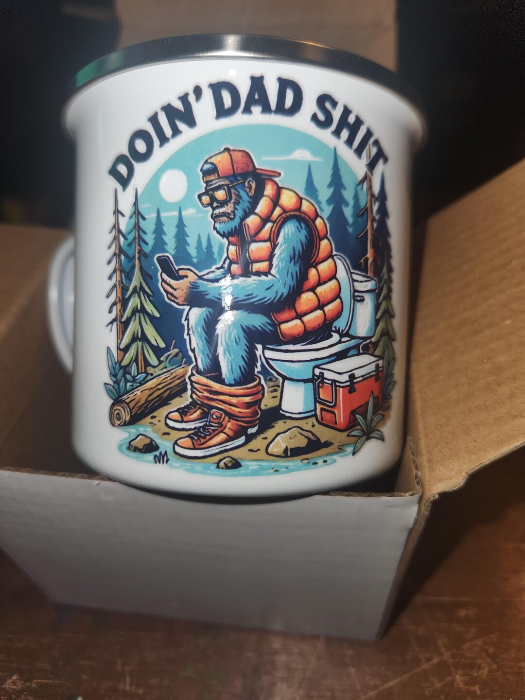 Bigfoot Coffee Cup - Etsy
