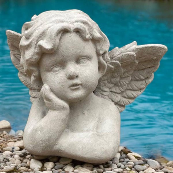 Angel Boy Garden - Etsy