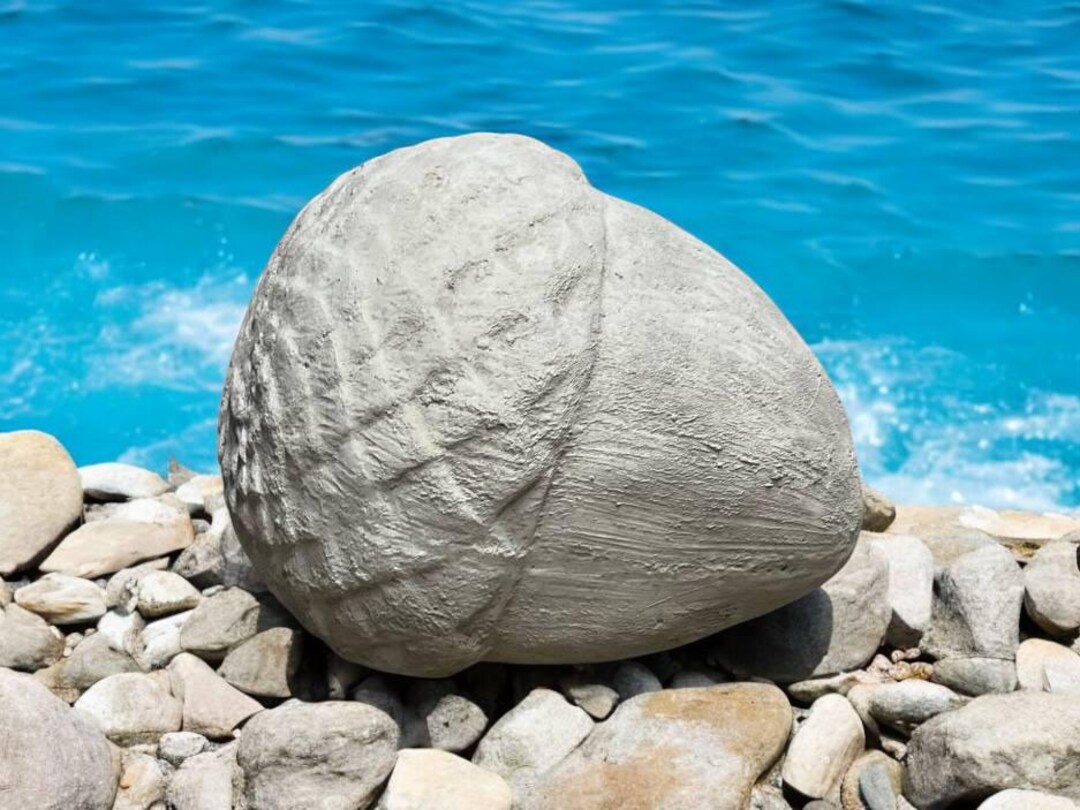 Stone Acorn Figure, Detailed Acorn Sculpture, Concrete Nut Statue, Nut ...
